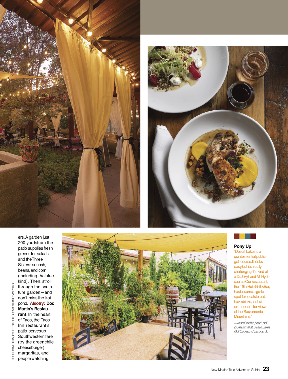 New Mexico True Adventure Guide - Farm & Table